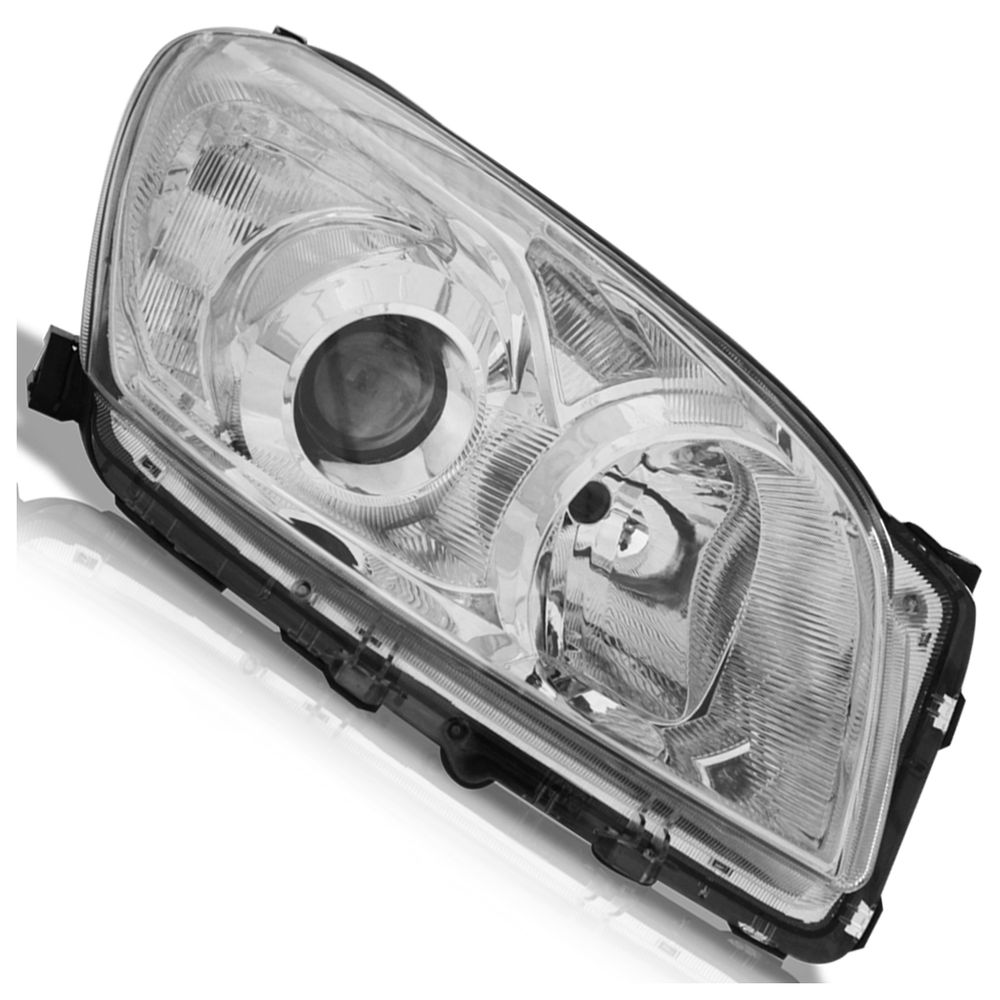 Farol Dianteiro Rav4 2009 2010 2011 2012 Máscara Cromada - Arsenal Car