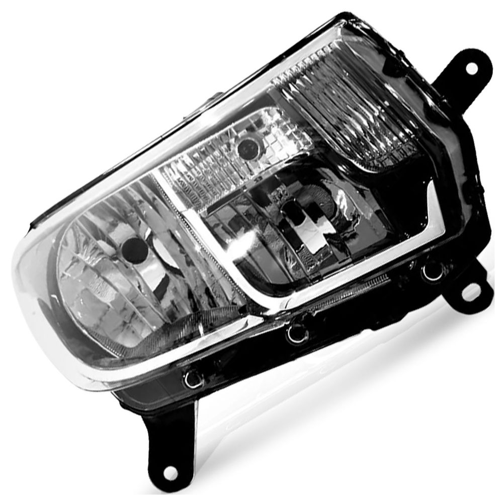 Farol Dianteiro Logan 2014 2015 2016 2017 2018 Máscara Negra - Arsenal Car